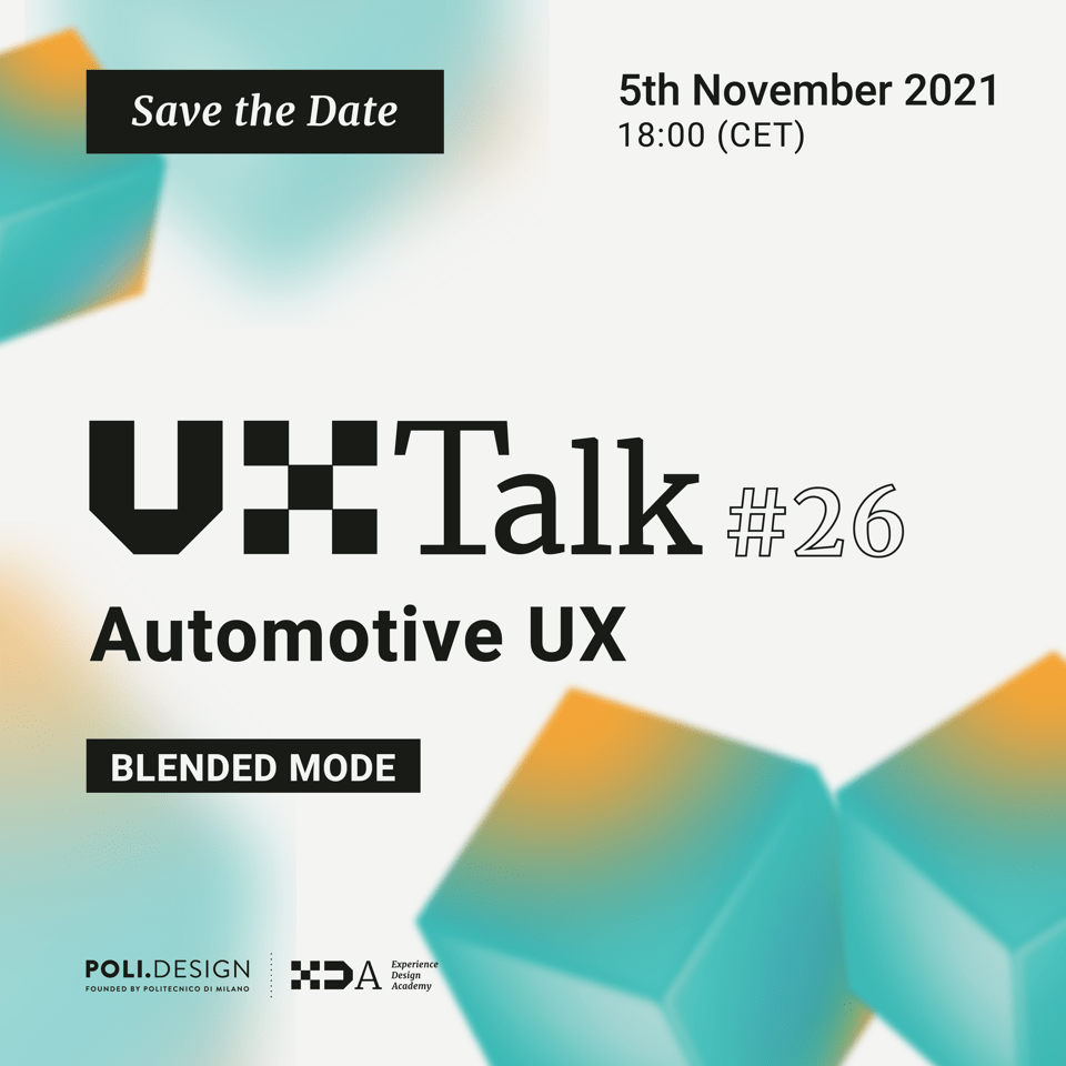 UX Talk #26 - Automotive UX • POLI.design