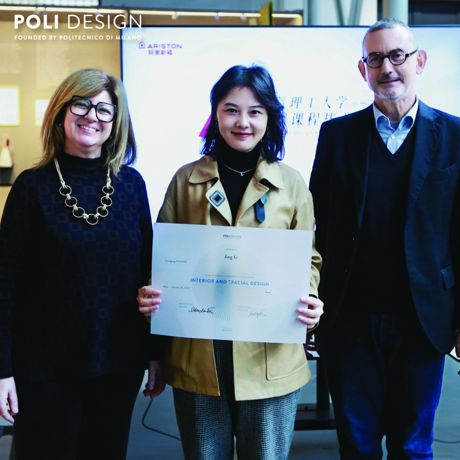 POLI.design x Ariston: a tailored learning experience